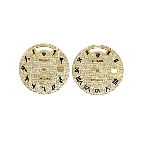 For Rolex 36mm Day Date Non Quickset 100ct Diamond Dials
