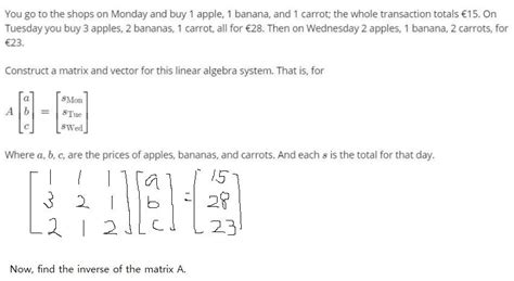 solved in this linear algebra question i want to know how
