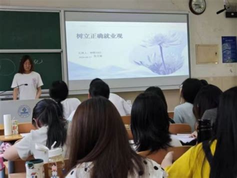 教育与心理科学学院开展“树立正确就业观”主题团日系列活动 济南大学教育与心理学院