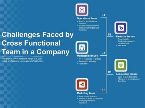 Challenges Faced By Cross Functional Team In A Company Ppt Powerpoint Presentation Model Themes Pdf