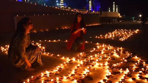 Varanasi Dev Deepawali 2022 Kashi Ganga Ghat Illuminate With 10 Lakh