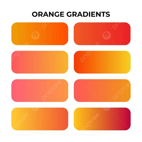 Yellow Orange Gradient Color Palette Orange Color Palettes Orange