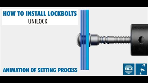 How To Install A Lockbolt Unilock Youtube