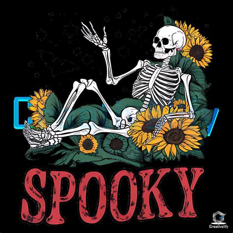 Spooky Season Halloween Skeleton Png Creativelify
