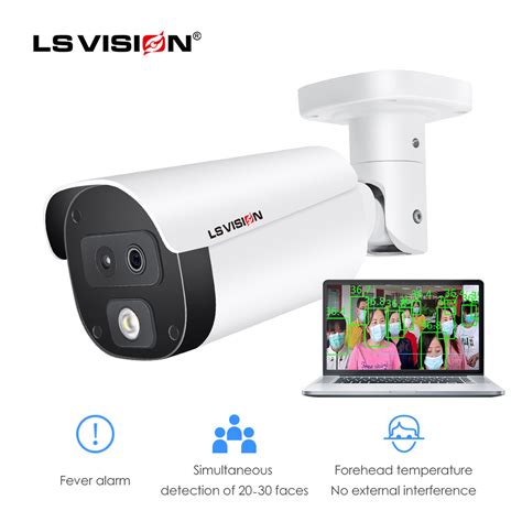 Ai Temperature Sensor Detection Face Recognition System Infrared Ip Thermal Imaging Scanner