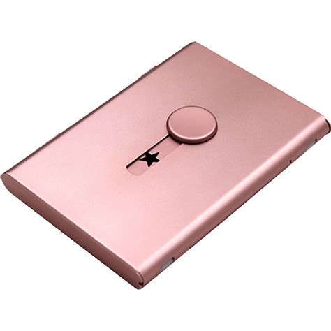 Boîte à cartes en or pour boîte à porte carte auto Grandado