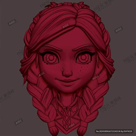 Ai创作图卡通女孩头像创意设计 女孩卡通头像创意设计 大辫子女孩logo 卡通粉色头发小女孩 插画头像长辫子女孩 印第安女孩插画 卡通麻花辫小女孩 人物头像插画女孩 卡通女孩半身像 女性河姆渡