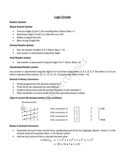 Logic Circuits Pdf Logic Gate Boolean Algebra