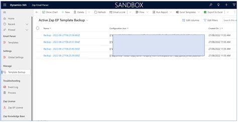 How To Backup And Restore Email Parser Templates And Parsing Rules