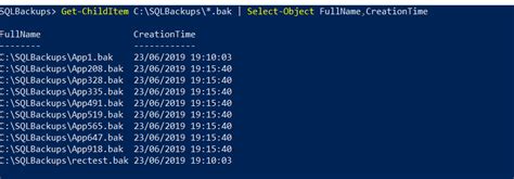 DBA Shell 2 Obtendo mais informações sobre arquivos The SQL Times
