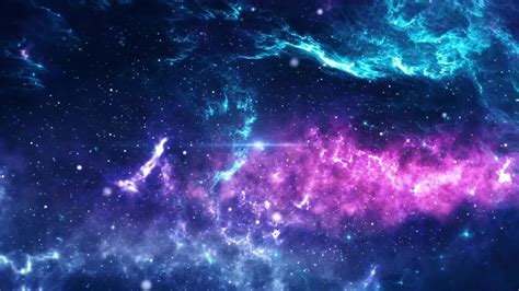 Cosmic Galaxy With Nebula 2017939 Stock Video At Vecteezy