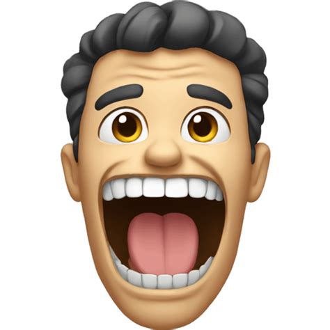 Jaw Flexing Emoji Ai Emoji Generator