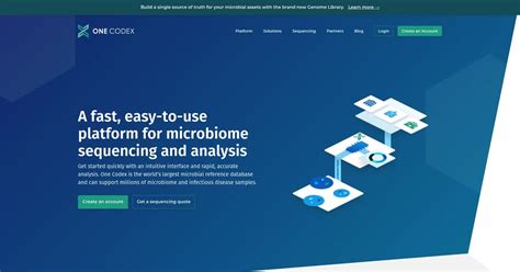 One Codex Data Platform For Metagenomics And Microbiome