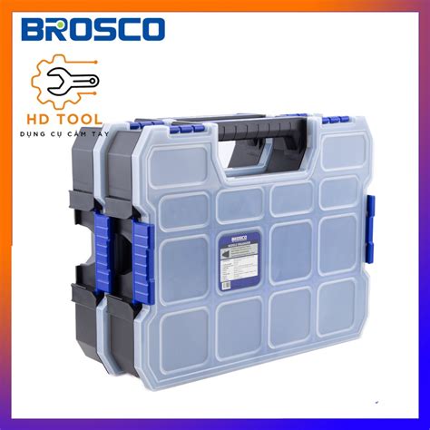 Hộp Nhựa đựng đồ Nghề Brosco 10 14 17 Ngăn Kích Thước Shopee Việt Nam