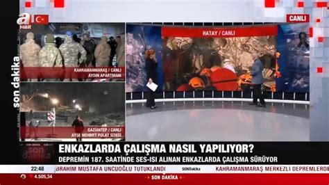 A Haber on Twitter Enkazlarda çalışma nasıl yapılıyor Deprem