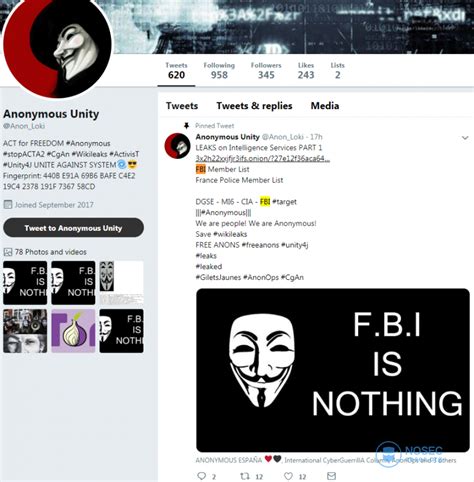 网传fbi的2万名雇员个人信息泄露 Nosec安全讯息平台 白帽汇安全研究院