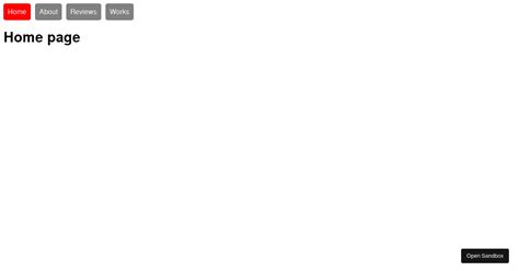 embedded routes codesandbox
