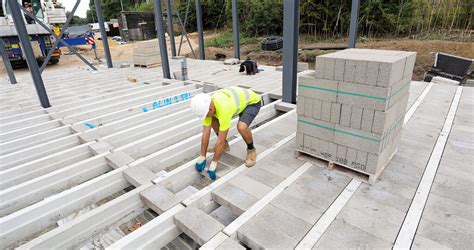 Precast Concrete T Beam Wire Beams With Hollow Block 54 Off