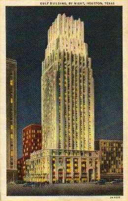 Gulf Building Houston Texas And Architect Alfred C Finn