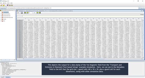 Hdf5 Format Data Output Files — V1203