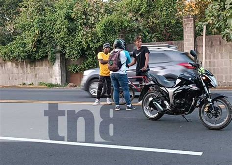 Ciclista Se Salva De La Muerte Tras Impacto De Motociclista En