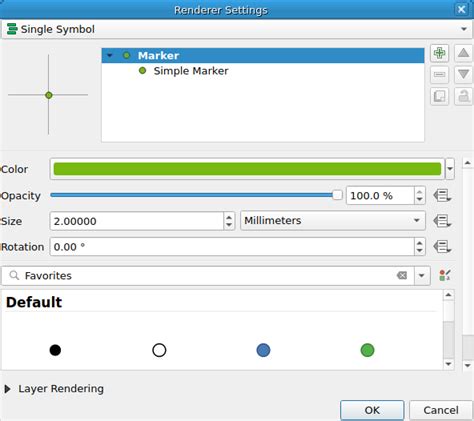 Class QgsRendererPropertiesDialog