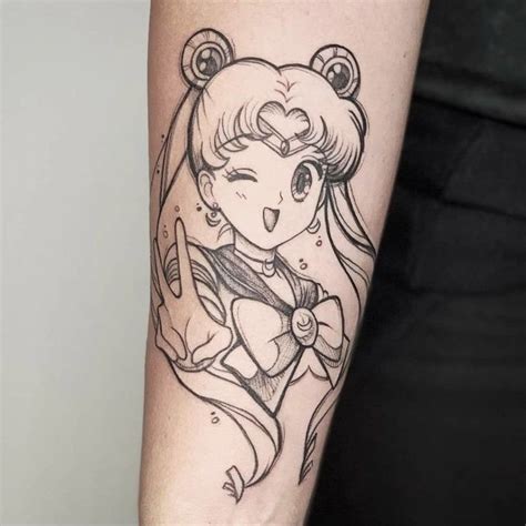 Sailor Moon Tattoo Sailor Moon Tattoo Moon Tattoo Cute Tattoos