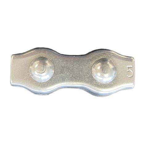 Serre câble à plat 2 boulons dispo en diamètre Ø3 à Ø8 mm