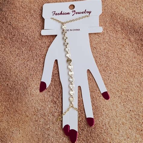 Слейв браслет на руку из металла. zlatto-jewelry