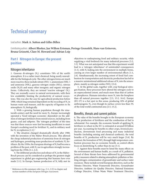 Pdf Technical Summary