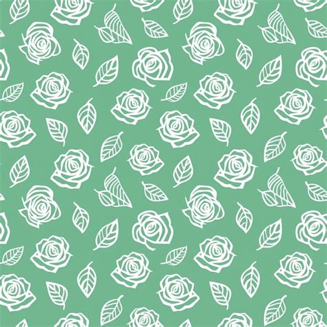 Premium Photo Rose Tile Pattern Floral Design Tilework Patterned