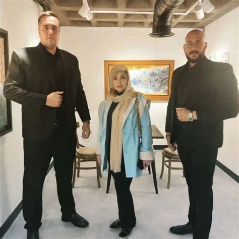 عکس لو رفته از بادیگاردهای نیوشا ضیغمی خانم بازیگر اندازه جاسوئیچی محافظانش