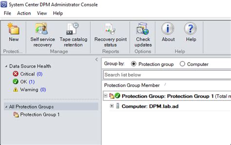 Updating System Center Data Protection Manager Dpm From 1801 To 1807