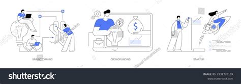 Business Venture Abstract Concept Vector Illustration Stock Vector Royalty Free 2231770159