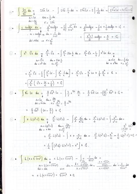 SOLUTION Matem Ticas Ii Tema 6 5 Ejercicios Resueltos De Integrales