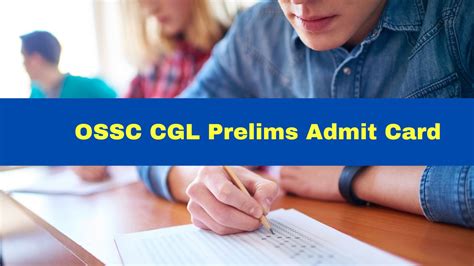 OSSC CGL Prelims Admit Card 2024 To Be Issued On This Date Here S How To Download