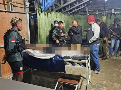 Kontak Tembak Di Puncak 2 Anggota KKB Ditangkap Dan 1 Tewas