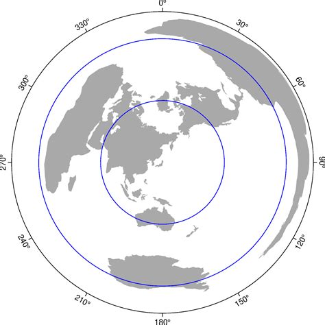 Plot Earthquakes Between Specific Concentric Circles Using Equidistant