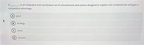 Solved A Q Is An Integrated And Coordinated Set Of Chegg
