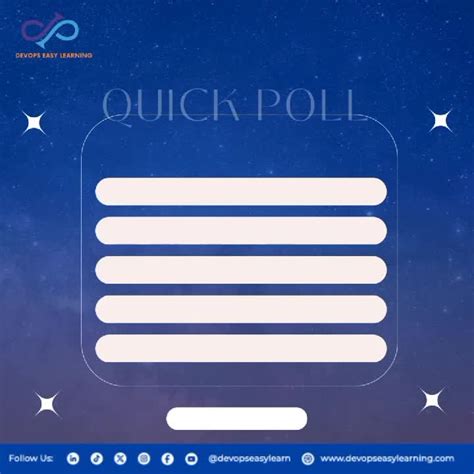 Devops Easy Learning Training Institute On Linkedin Lets Get Quizzing