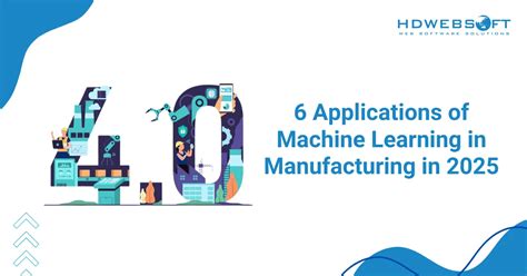 6 Applications Of Machine Learning In Manufacturing HDWEBSOFT