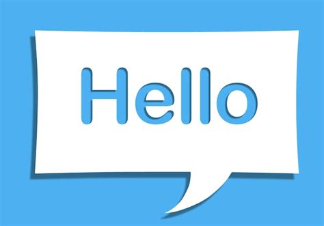 Premium Photo Label Paper In The Form Of A Message The Paper On The