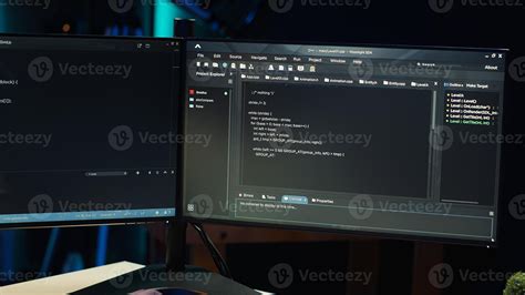 Programmer Teleworking From Own Apartment Filtering Malicious Traffic From Cybercriminals