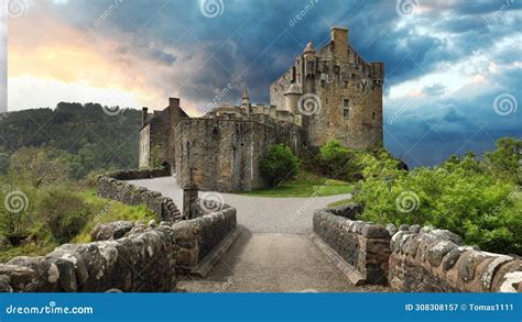 Eilean Donan Castle Kyle Of Lochalsh Scotland Uk Stock Image Image