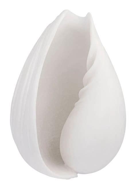Mette Ditmer Conch Small Decoratie Schelp • Gebroken Wit • De Bijenkorf