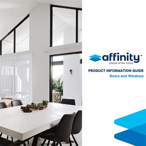 The Affinity Comprehensive Product Affinity Windows