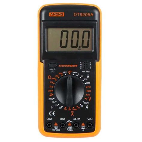 Jual Digital Multimeter Voltage Tester Dt9205a Tespen Listrik Alat