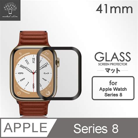 Metal Slim Apple Watch Series 8 41mm 3d全膠滿版保護貼 Pchome 24h購物