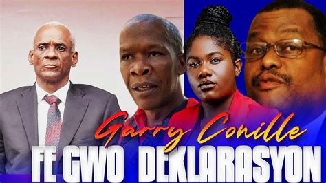 Bagay La Gate Net Nan Men Konsey La Garry Conille Pale Pawol La Pran Lari YouTube