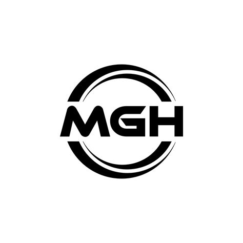 Mgh Letter Logo Design In Illustration Vector Logo Calligraphy